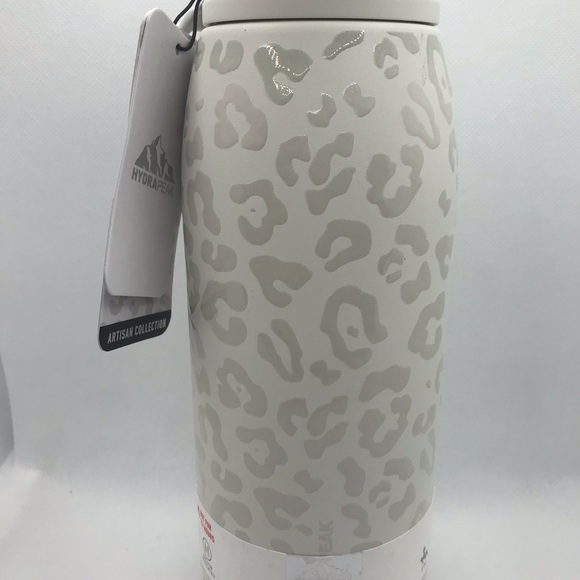 Hydrapeak | Dining | New Hydrapeak Cream Snow Leopard Insulated Water ...